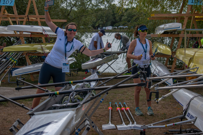 World Masters Regatta, Libourne 2022 - Rowing - Warwick Boat Club